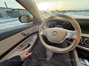 Grey Mercedes-Benz S-Class 2015 in Tallinn, with an engine capacity of 3.00 L and mileage of 122 thousand km for 24900 €, photo 8 on AUTOMOTO.COM.LV