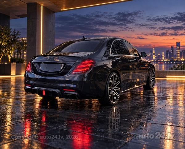 Grey Mercedes-Benz S-Class 2015 in Tallinn, with an engine capacity of 3.00 L and mileage of 134 thousand km for 25000 €, photo 7 on AUTOMOTO.COM.LV