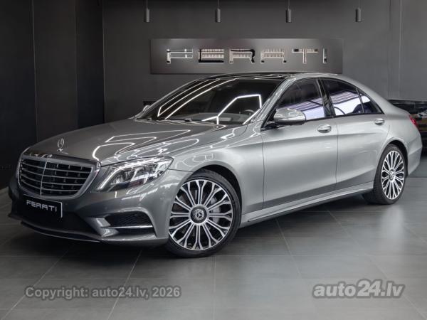 Pelēks Mercedes-Benz S-Class 2017 Tallina, ar dzinēja tilpumu 3.00 L un nobraukumu 212 tūkst. km par 32900 €, foto 1 vietnē AUTOMOTO.COM.LV