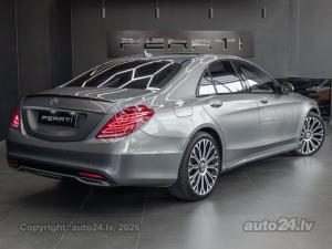 Grey Mercedes-Benz S-Class 2017 in Tallinn, with an engine capacity of 3.00 L and mileage of 212 thousand km for 32900 €, photo 3 on AUTOMOTO.COM.LV
