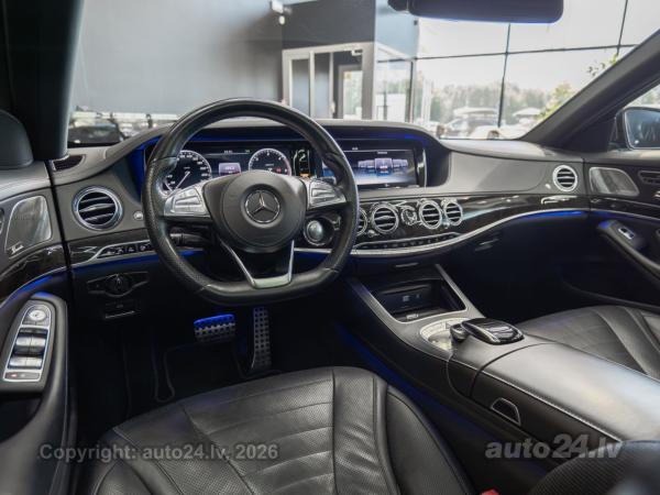 Pelēks Mercedes-Benz S-Class 2017 Tallina, ar dzinēja tilpumu 3.00 L un nobraukumu 212 tūkst. km par 32900 €, foto 4 vietnē AUTOMOTO.COM.LV