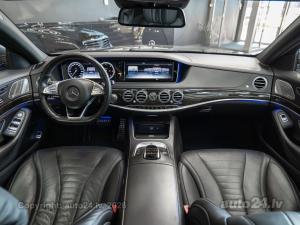 Grey Mercedes-Benz S-Class 2017 in Tallinn, with an engine capacity of 3.00 L and mileage of 212 thousand km for 32900 €, photo 6 on AUTOMOTO.COM.LV
