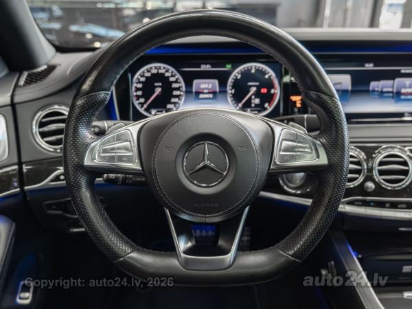 Pelēks Mercedes-Benz S-Class 2017 Tallina, ar dzinēja tilpumu 3.00 L un nobraukumu 212 tūkst. km par 32900 €, foto 6 vietnē AUTOMOTO.COM.LV