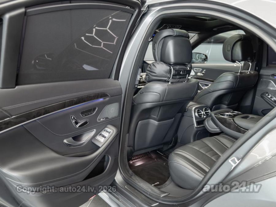 Grey Mercedes-Benz S-Class 2017 in Tallinn, with an engine capacity of 3.00 L and mileage of 212 thousand km for 32900 €, photo 14 on AUTOMOTO.COM.LV