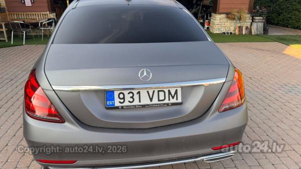 Pelēks Mercedes-Benz S-Class 2018 Tallina, ar dzinēja tilpumu 2.90 L un nobraukumu 95 tūkst. km par 54900 €, foto 6 vietnē AUTOMOTO.COM.LV