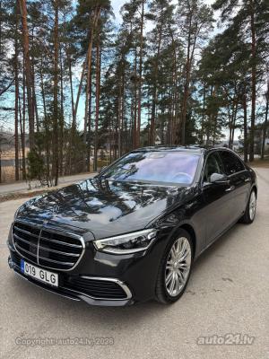 Pelēks Mercedes-Benz S-Class 2020 Tallina, ar dzinēja tilpumu 2.90 L un nobraukumu 96 tūkst. km par 86900 €, foto  vietnē AUTOMOTO.COM.LV