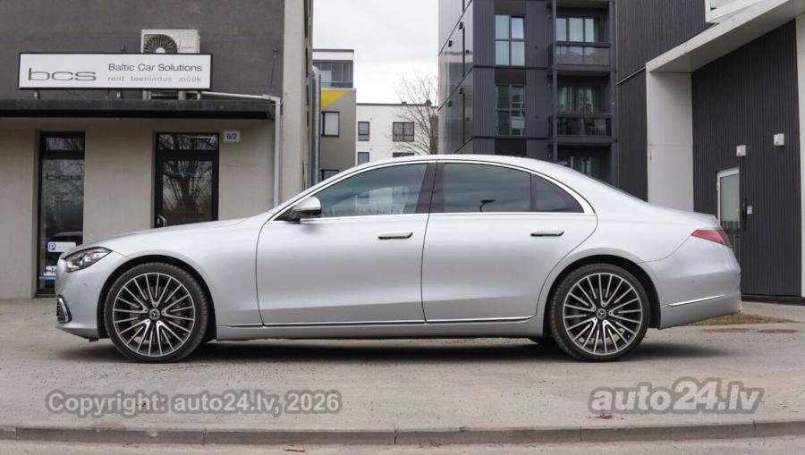Pelēks Mercedes-Benz S-Class 2021 Tallina, ar dzinēja tilpumu 3.00 L un nobraukumu 59 tūkst. km par 79900 €, foto 6 vietnē AUTOMOTO.COM.LV