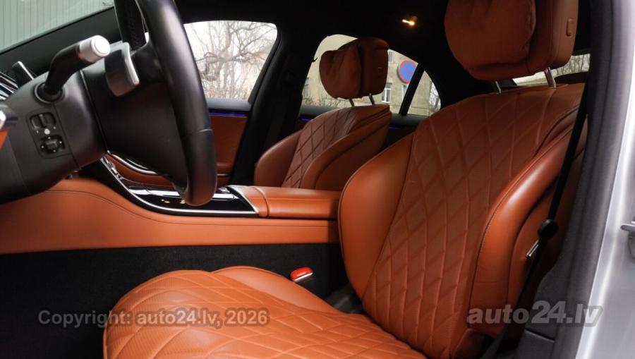 Pelēks Mercedes-Benz S-Class 2021 Tallina, ar dzinēja tilpumu 3.00 L un nobraukumu 59 tūkst. km par 79900 €, foto 11 vietnē AUTOMOTO.COM.LV