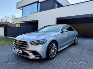 Pelēks Mercedes-Benz S-Class 2021 Tallina, ar dzinēja tilpumu 2.90 L un nobraukumu 81 tūkst. km par 79900 €, foto  vietnē AUTOMOTO.COM.LV