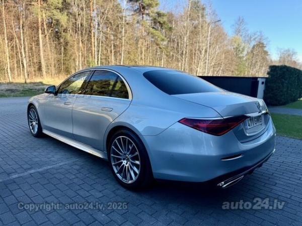 Pelēks Mercedes-Benz S-Class 2021 Tallina, ar dzinēja tilpumu 2.90 L un nobraukumu 81 tūkst. km par 79900 €, foto 4 vietnē AUTOMOTO.COM.LV