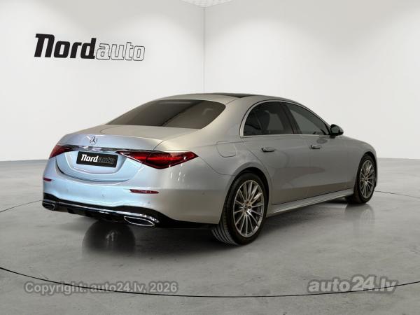 Grey Mercedes-Benz S-Class 2021 in Tallinn, with an engine capacity of 2.90 L and mileage of 83 thousand km for 79900 €, photo 2 on AUTOMOTO.COM.LV