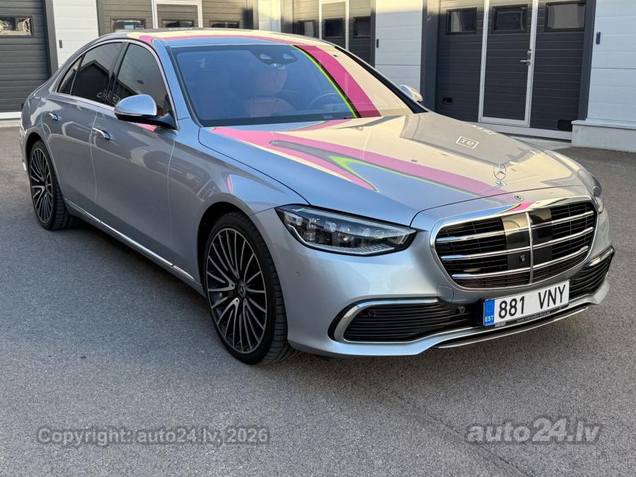Pelēks Mercedes-Benz S-Class 2021 Tallina, ar dzinēja tilpumu 3.00 L un nobraukumu 64 tūkst. km par 71990 €, foto 5 vietnē AUTOMOTO.COM.LV