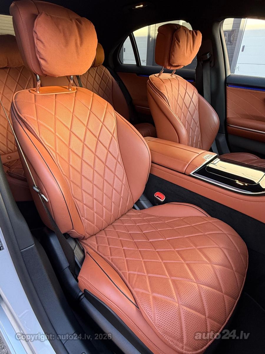 Pelēks Mercedes-Benz S-Class 2021 Tallina, ar dzinēja tilpumu 3.00 L un nobraukumu 64 tūkst. km par 71990 €, foto 15 vietnē AUTOMOTO.COM.LV