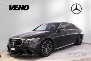 Pelēks Mercedes-Benz S-Class 2021 Tallina, ar dzinēja tilpumu 2.90 L un nobraukumu 100 tūkst. km par 75900 €, foto 1 vietnē AUTOMOTO.COM.LV