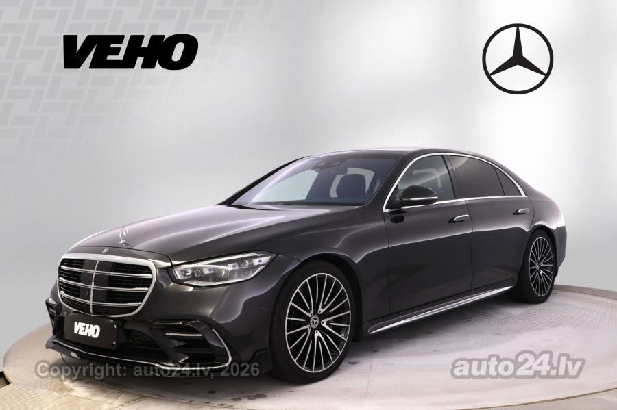 Pelēks Mercedes-Benz S-Class 2021 Tallina, ar dzinēja tilpumu 2.90 L un nobraukumu 100 tūkst. km par 75900 €, foto 1 vietnē AUTOMOTO.COM.LV