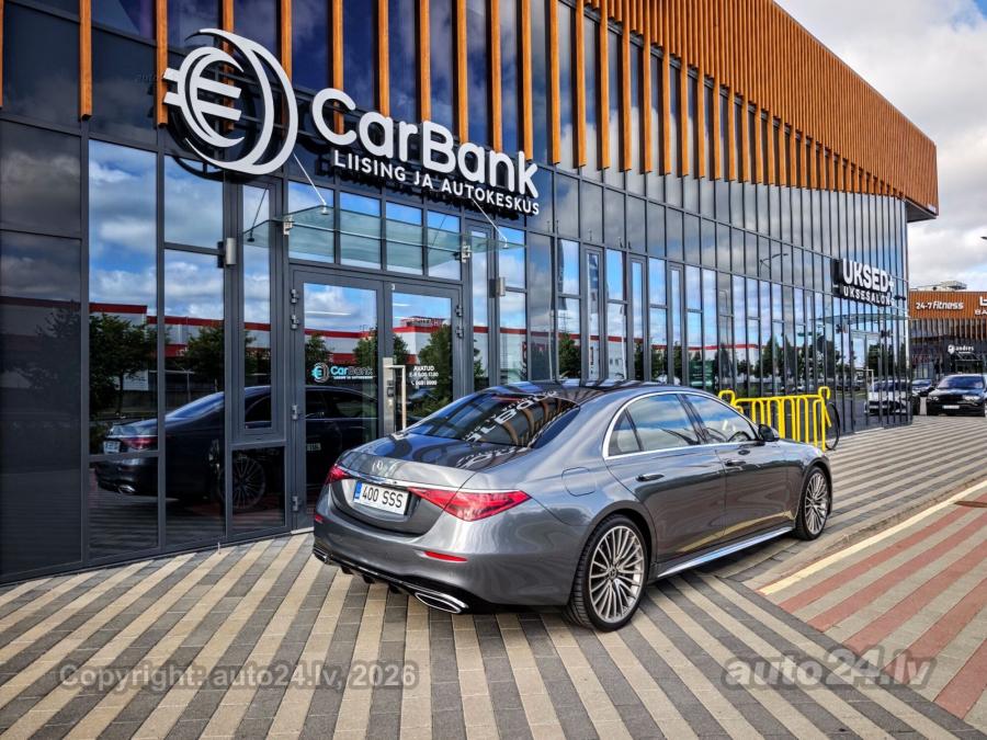 Pelēks Mercedes-Benz S-Class 2021 Tallina, ar dzinēja tilpumu 2.90 L un nobraukumu 64 tūkst. km par 77990 €, foto 6 vietnē AUTOMOTO.COM.LV