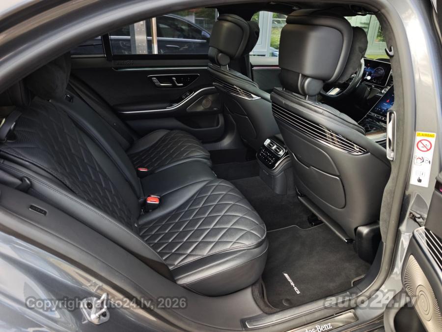 Pelēks Mercedes-Benz S-Class 2021 Tallina, ar dzinēja tilpumu 2.90 L un nobraukumu 64 tūkst. km par 77990 €, foto 17 vietnē AUTOMOTO.COM.LV