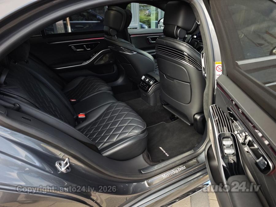 Pelēks Mercedes-Benz S-Class 2021 Tallina, ar dzinēja tilpumu 2.90 L un nobraukumu 64 tūkst. km par 77990 €, foto 21 vietnē AUTOMOTO.COM.LV