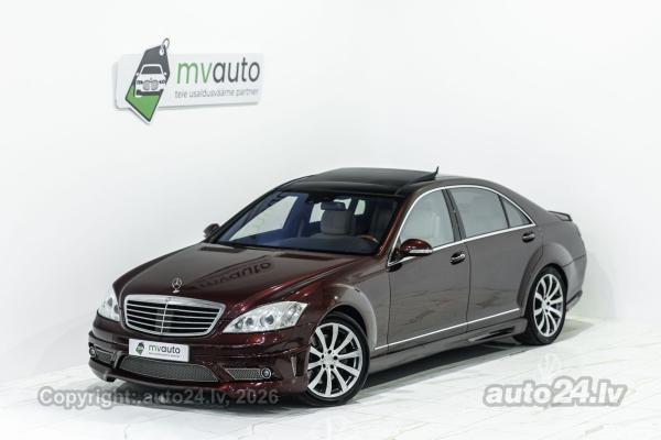 Red Mercedes-Benz S-Class 2006 in Tallinn, with an engine capacity of 4.70 L and mileage of 345 thousand km for 7990 €, photo 1 on AUTOMOTO.COM.LV
