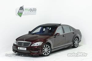 Sarkans Mercedes-Benz S-Class 2006 Tallina, ar dzinēja tilpumu 4.70 L un nobraukumu 345 tūkst. km par 7990 €, foto  vietnē AUTOMOTO.COM.LV