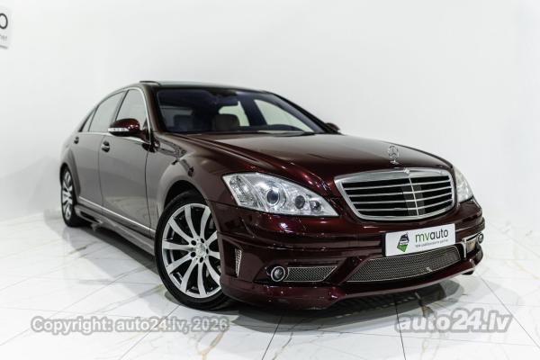 Red Mercedes-Benz S-Class 2006 in Tallinn, with an engine capacity of 4.70 L and mileage of 345 thousand km for 7990 €, photo 5 on AUTOMOTO.COM.LV