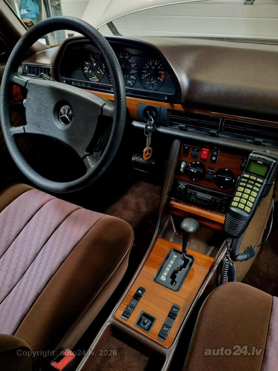 Мерседес С Класс 1985 в Таллин, объемом двигателя 3.80 л и пробегом 223 тыс. км за 14500 €, фото 13 на AUTOMOTO.COM.LV