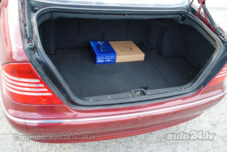 Mercedes-Benz S-Class 1998 in Voru, with an engine capacity of 4.30 L and mileage of 223 thousand km for 2850 €, photo 17 on AUTOMOTO.COM.LV
