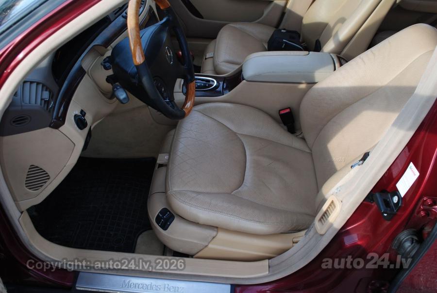 Mercedes-Benz S-Class 1998 in Voru, with an engine capacity of 4.30 L and mileage of 223 thousand km for 2850 €, photo 18 on AUTOMOTO.COM.LV