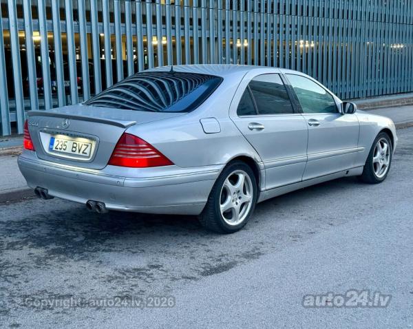 Mercedes-Benz S-Class 1999 Tallina, ar dzinēja tilpumu 5.00 L un nobraukumu 0 tūkst. km par 999 €, foto 3 vietnē AUTOMOTO.COM.LV