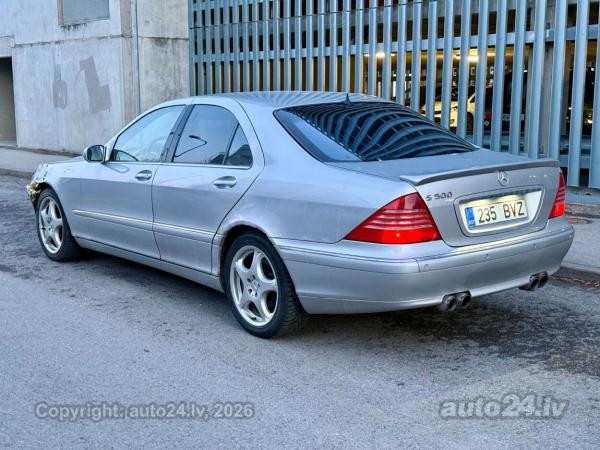 Mercedes-Benz S-Class 1999 Tallina, ar dzinēja tilpumu 5.00 L un nobraukumu 0 tūkst. km par 999 €, foto 4 vietnē AUTOMOTO.COM.LV