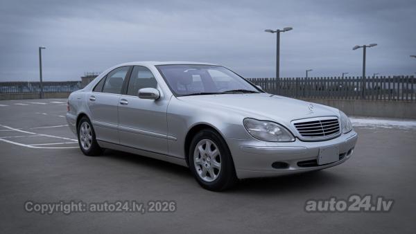 Mercedes-Benz S-Class 1999 Tallina, ar dzinēja tilpumu 5.00 L un nobraukumu 60 tūkst. km par 12400 €, foto 1 vietnē AUTOMOTO.COM.LV