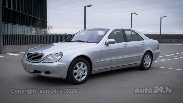 Mercedes-Benz S-Class 1999 in Tallinn, with an engine capacity of 5.00 L and mileage of 60 thousand km for 12400 €, photo 3 on AUTOMOTO.COM.LV