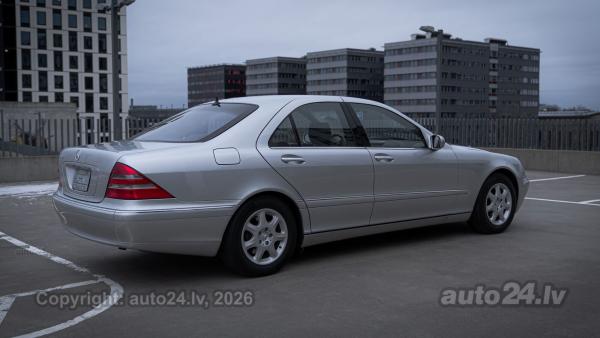 Mercedes-Benz S-Class 1999 in Tallinn, with an engine capacity of 5.00 L and mileage of 60 thousand km for 12400 €, photo 7 on AUTOMOTO.COM.LV