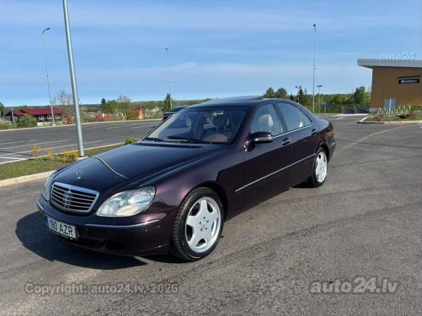 Mercedes-Benz S-Class 2001 Narva, ar dzinēja tilpumu 5.00 L un nobraukumu 136 tūkst. km par 5900 €, foto 2 vietnē AUTOMOTO.COM.LV