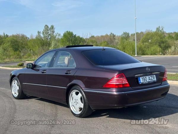 Mercedes-Benz S-Class 2001 Narva, ar dzinēja tilpumu 5.00 L un nobraukumu 136 tūkst. km par 5900 €, foto 7 vietnē AUTOMOTO.COM.LV