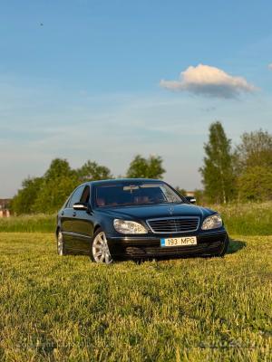 Mercedes-Benz S-Class 2004 Tallina, ar dzinēja tilpumu 4.00 L un nobraukumu 0 tūkst. km par 4500 €, foto  vietnē AUTOMOTO.COM.LV