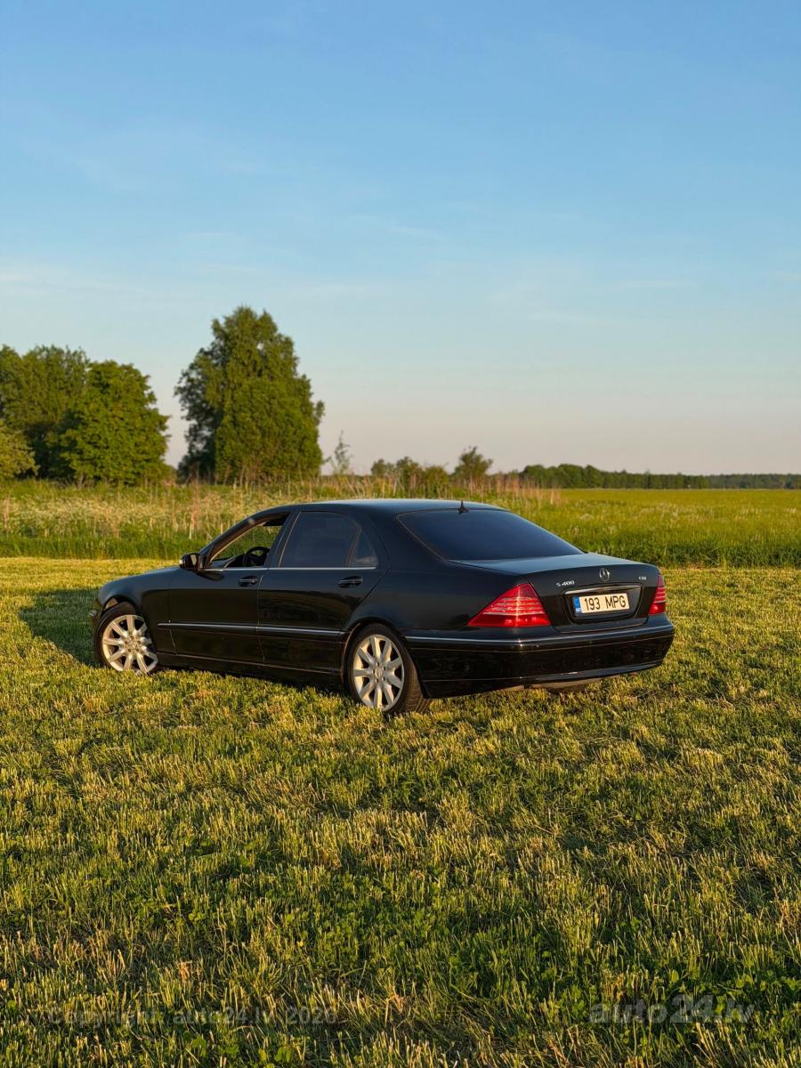 Mercedes-Benz S-Class 2004 in Tallinn, with an engine capacity of 4.00 L and mileage of 0 thousand km for 4500 €, photo 5 on AUTOMOTO.COM.LV