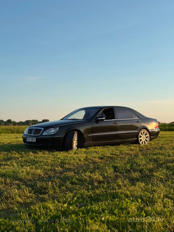 Mercedes-Benz S-Class 2004 in Tallinn, with an engine capacity of 4.00 L and mileage of 0 thousand km for 4500 €, photo 5 on AUTOMOTO.COM.LV