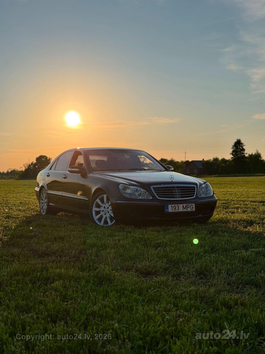 Mercedes-Benz S-Class 2004 in Tallinn, with an engine capacity of 4.00 L and mileage of 0 thousand km for 4500 €, photo 7 on AUTOMOTO.COM.LV