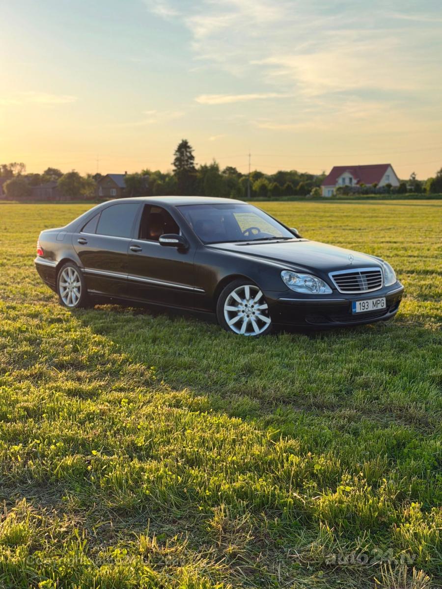 Mercedes-Benz S-Class 2004 in Tallinn, with an engine capacity of 4.00 L and mileage of 0 thousand km for 4500 €, photo 8 on AUTOMOTO.COM.LV