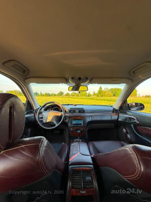 Mercedes-Benz S-Class 2004 in Tallinn, with an engine capacity of 4.00 L and mileage of 0 thousand km for 4500 €, photo 8 on AUTOMOTO.COM.LV