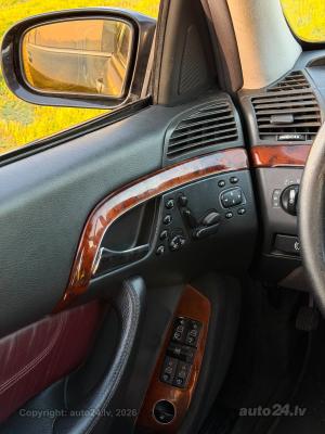 Mercedes-Benz S-Class 2004 in Tallinn, with an engine capacity of 4.00 L and mileage of 0 thousand km for 4500 €, photo 10 on AUTOMOTO.COM.LV