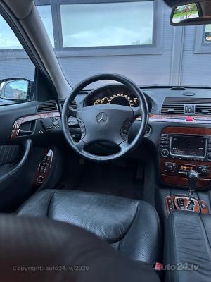 Mercedes-Benz S-Class 2004 in Tallinn, with an engine capacity of 3.20 L and mileage of 205 thousand km for 4499 €, photo 13 on AUTOMOTO.COM.LV