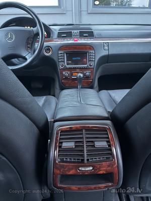 Mercedes-Benz S-Class 2004 in Tallinn, with an engine capacity of 3.20 L and mileage of 205 thousand km for 4499 €, photo 19 on AUTOMOTO.COM.LV