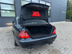 Mercedes-Benz S-Class 2004 in Tallinn, with an engine capacity of 3.20 L and mileage of 205 thousand km for 4499 €, photo 28 on AUTOMOTO.COM.LV