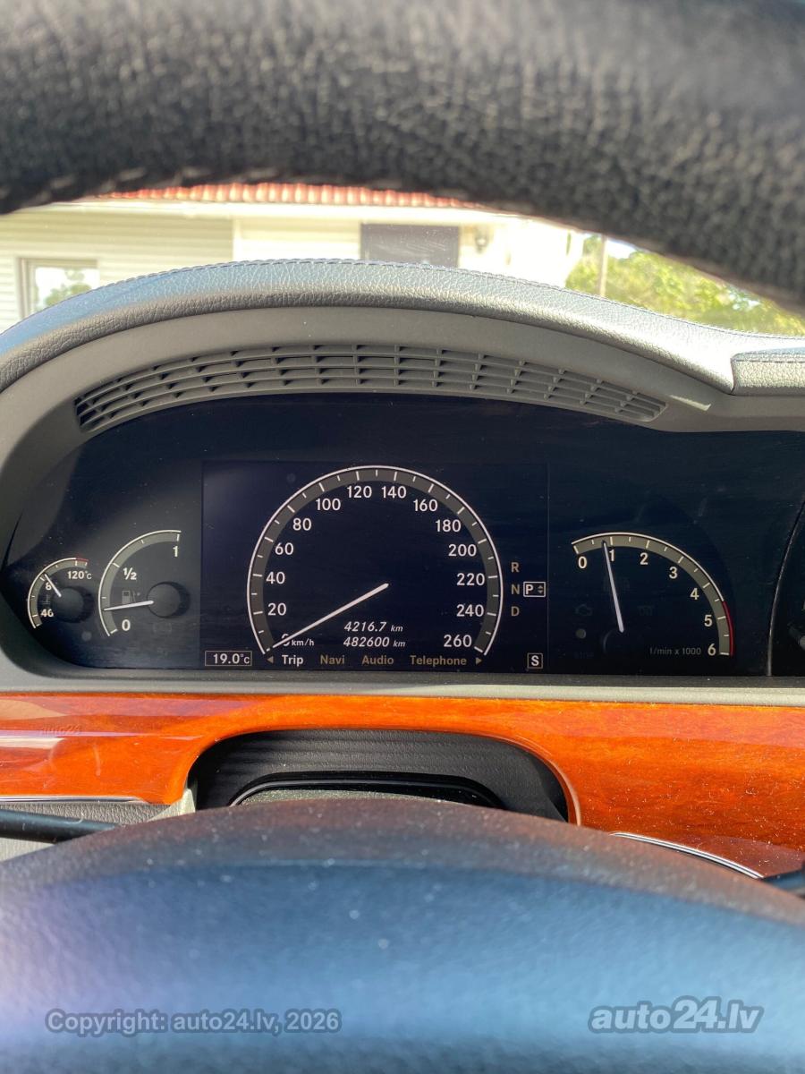 Mercedes-Benz S-Class 2006 Pērnava, ar dzinēja tilpumu 3.00 L un nobraukumu 483 tūkst. km par 5400 €, foto 9 vietnē AUTOMOTO.COM.LV