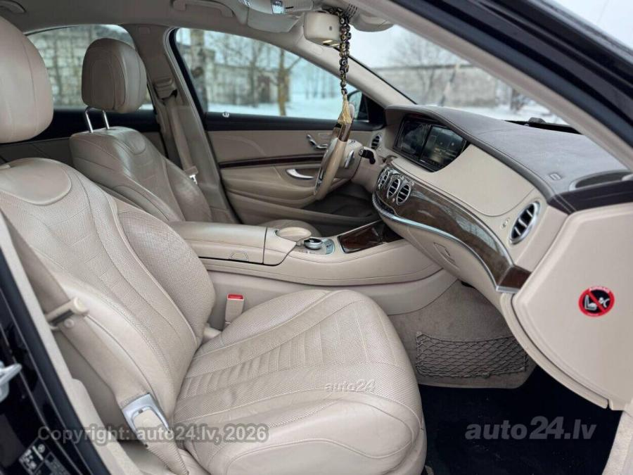 Mercedes-Benz S-Class 2013 in Narva, with an engine capacity of 3.00 L and mileage of 211 thousand km for 22500 €, photo 10 on AUTOMOTO.COM.LV