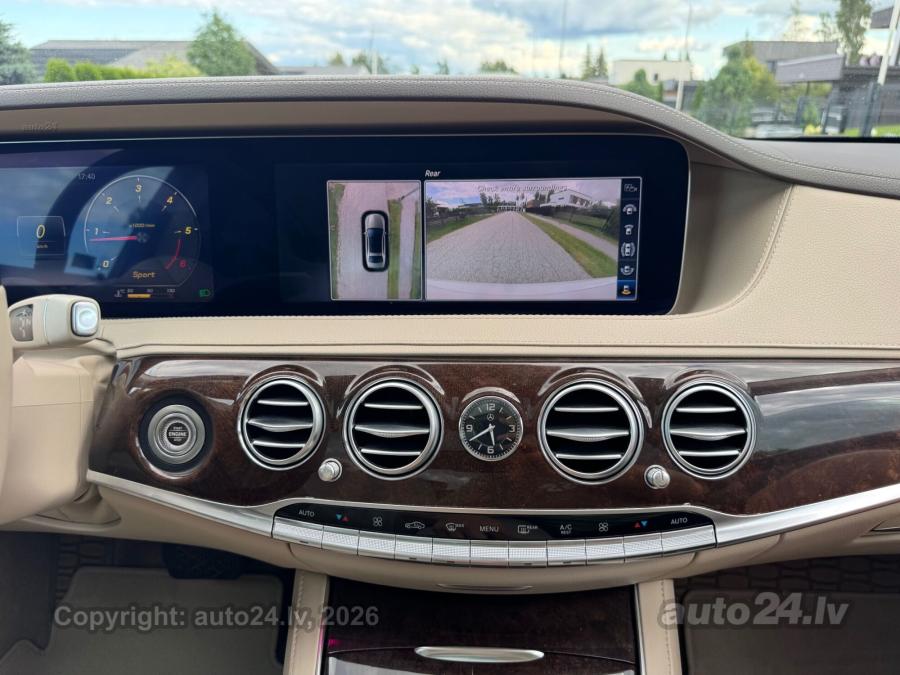Mercedes-Benz S-Class 2017 in Tartu, with an engine capacity of 2.93 L and mileage of 125 thousand km for 41900 €, photo 20 on AUTOMOTO.COM.LV