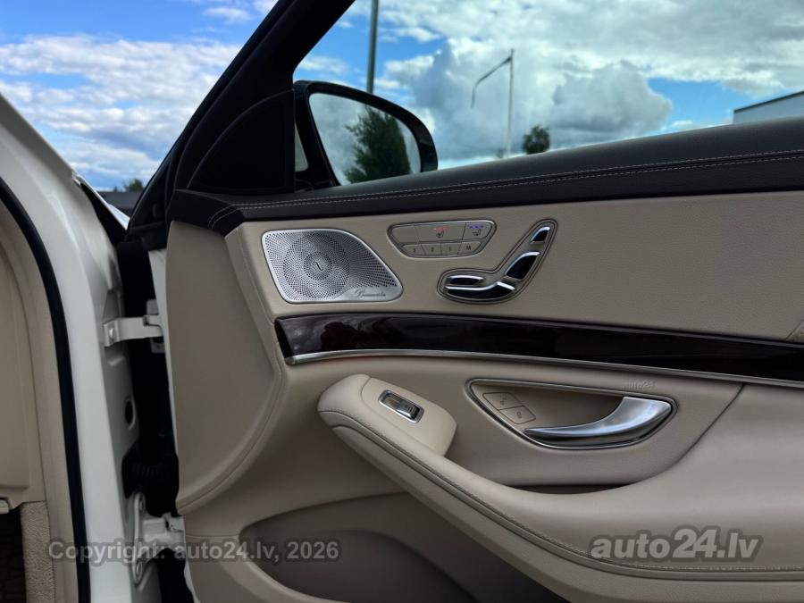 Mercedes-Benz S-Class 2017 in Tartu, with an engine capacity of 2.93 L and mileage of 125 thousand km for 41900 €, photo 24 on AUTOMOTO.COM.LV