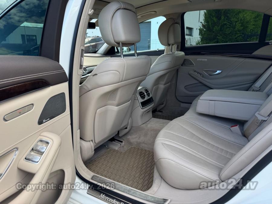 Mercedes-Benz S-Class 2017 in Tartu, with an engine capacity of 2.93 L and mileage of 125 thousand km for 41900 €, photo 26 on AUTOMOTO.COM.LV